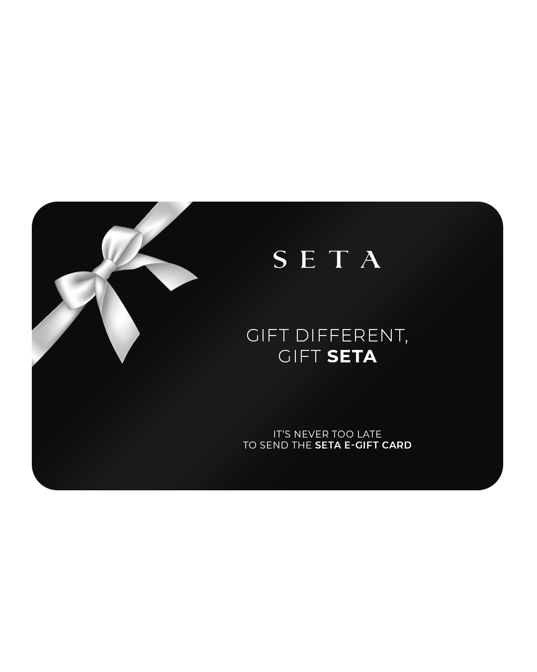 SETA GIFT CARD – Seta Apparel